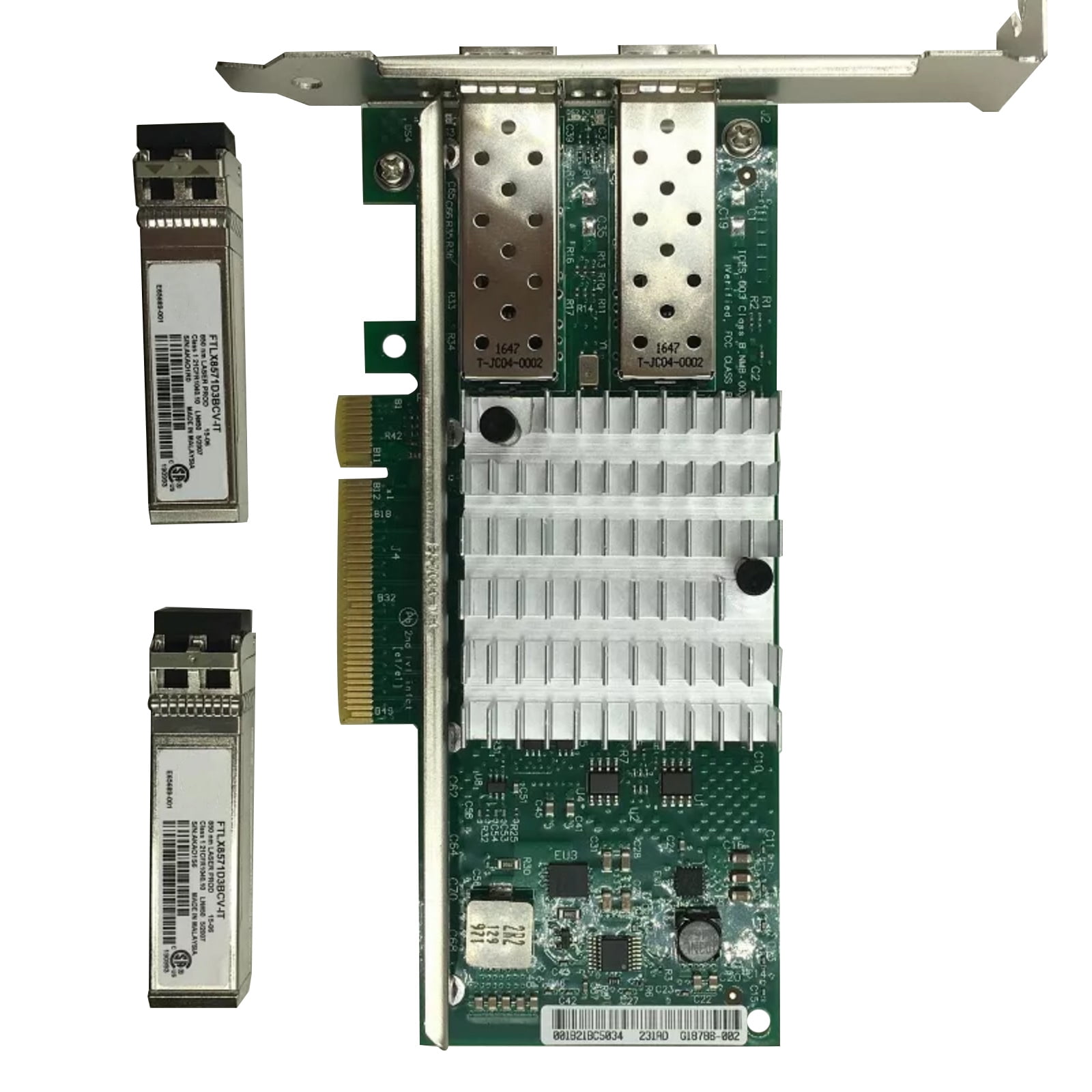 GUYUTING Intel 82599ES 10Gbps Ethernet Adapter With Dual SFP Ports For ...