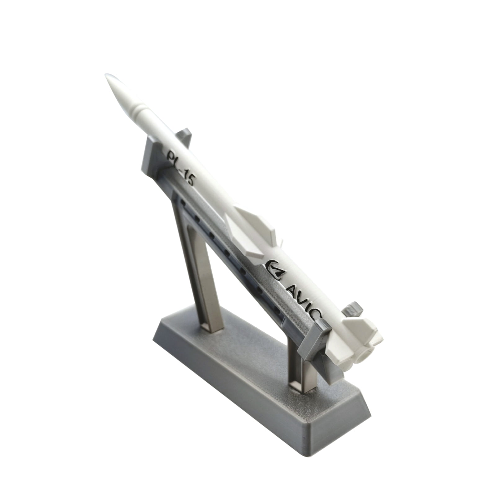 GUYUTING Latex 3D Printed Missile Model AVIC PL-15 Air-To-Air 1:20 ...