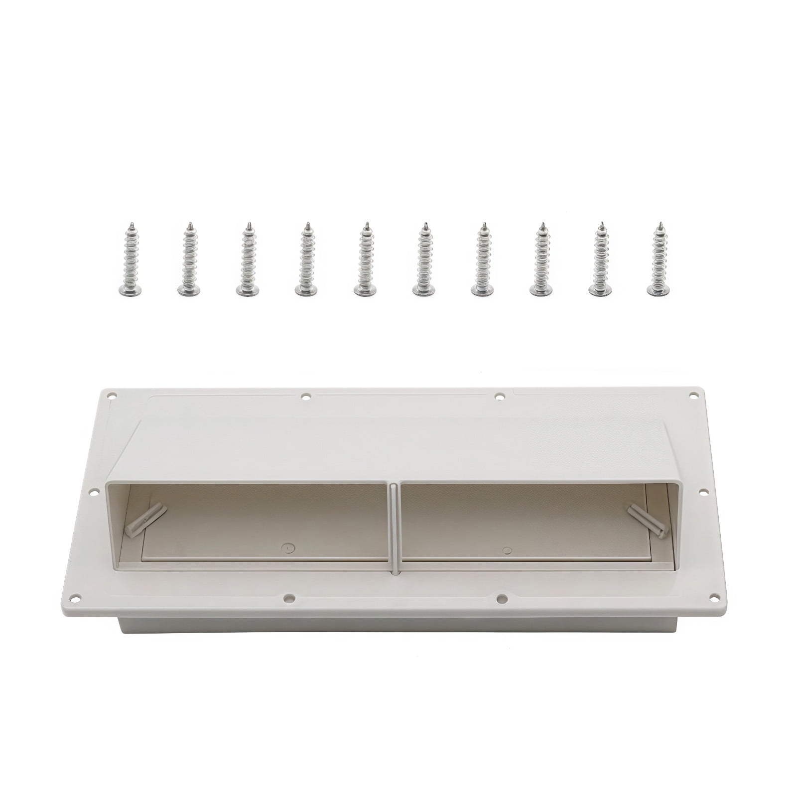 GUYUTING Mobile Home Range Hood Vent 29.4cm Wide ABS Plastic Sidewall ...