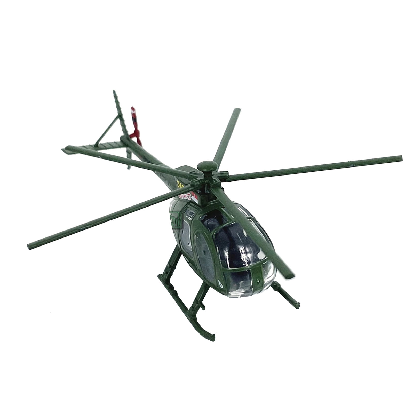GUYUTING OH-6A Cayuse Helicopter Model for Desk Decor, Celebrate ...
