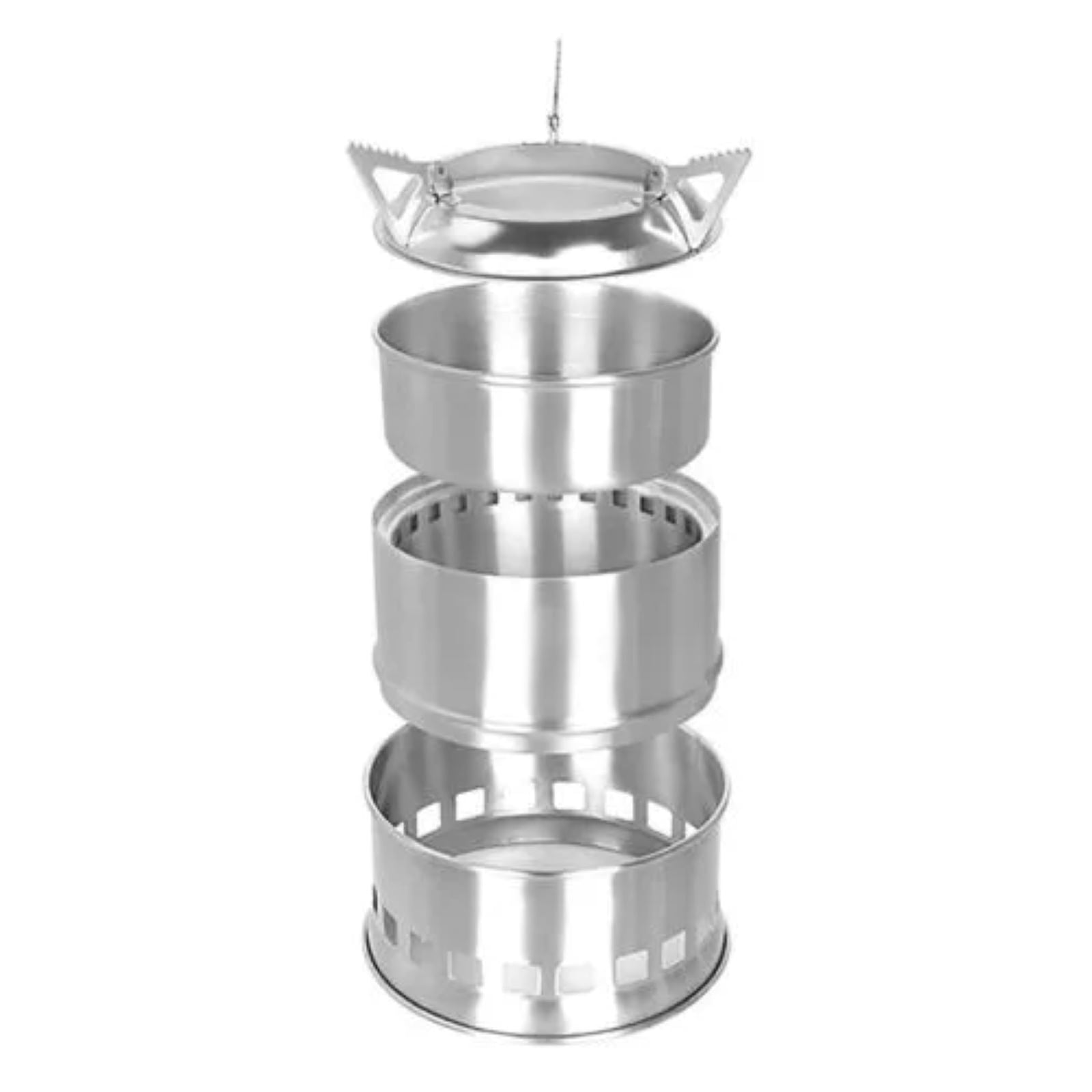 GUYUTING Stainless Steel Camping Cooker Portable Easy to Carry Eco ...