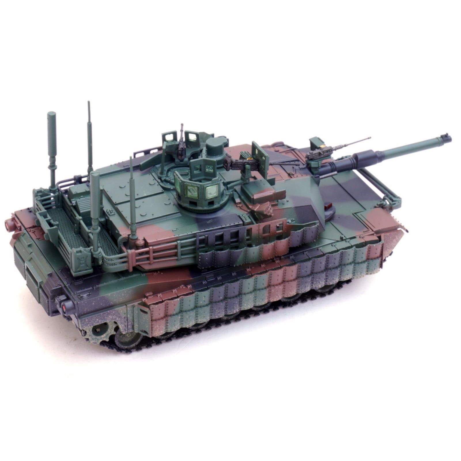 GUYUTING US Army M1A2 TUSK II Abrams Tank Model 1:72 Scale Diecast ...
