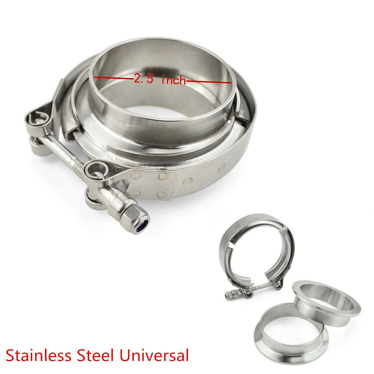 GUYUTING V-Band Clamp Kit, Ideal for Racers & Tuners, 3-Inch Flanges ...