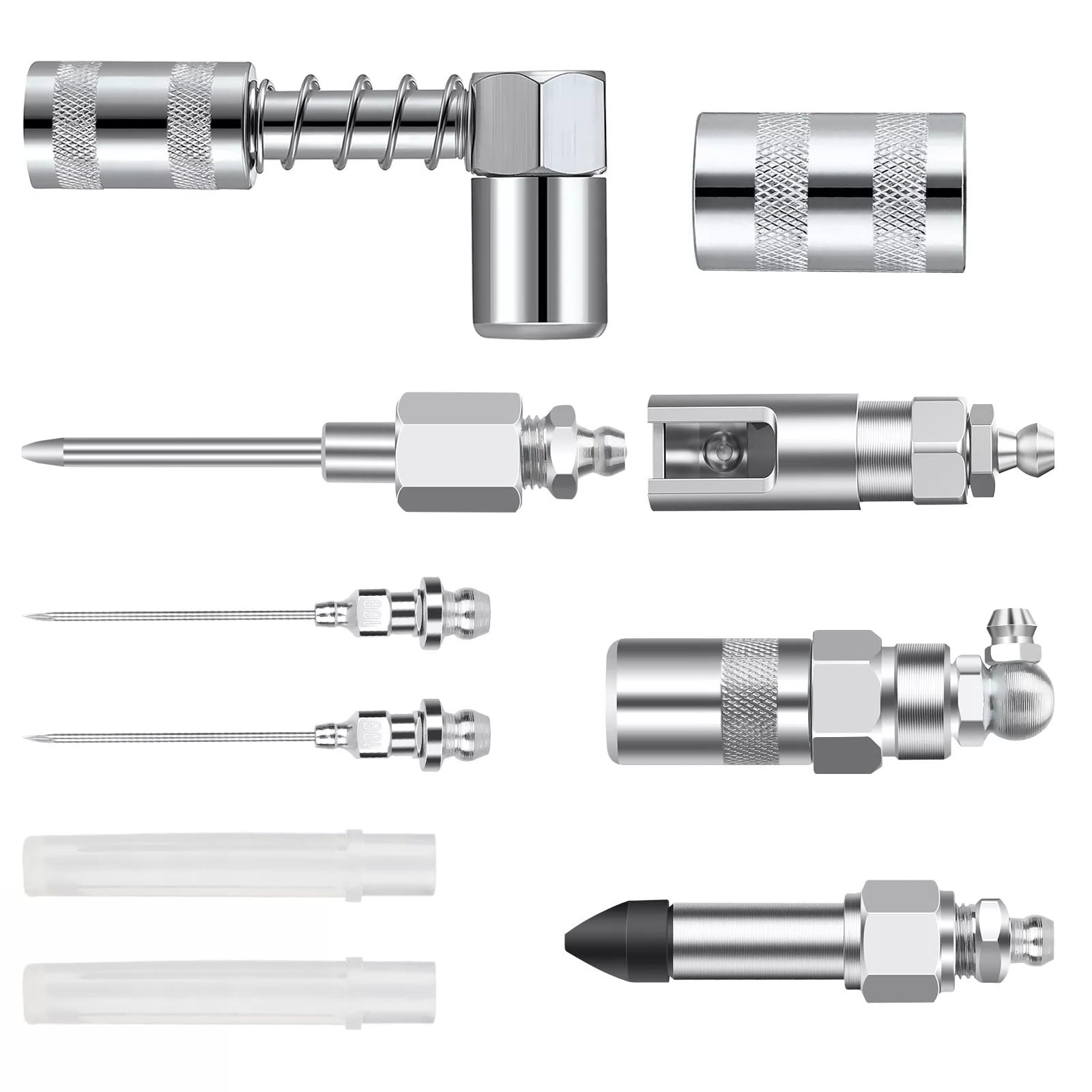 GUYUTING Versatile Steel Grease Needle Nozzles for Deep Hole ...