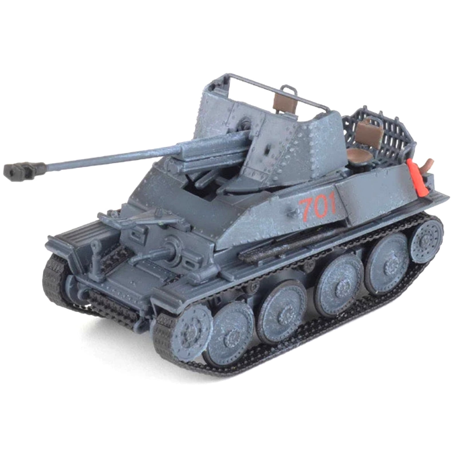 GUYUTING WWII Sd Kfz 139 Marder III Tank Model 1:72 Alloy Diecast ...