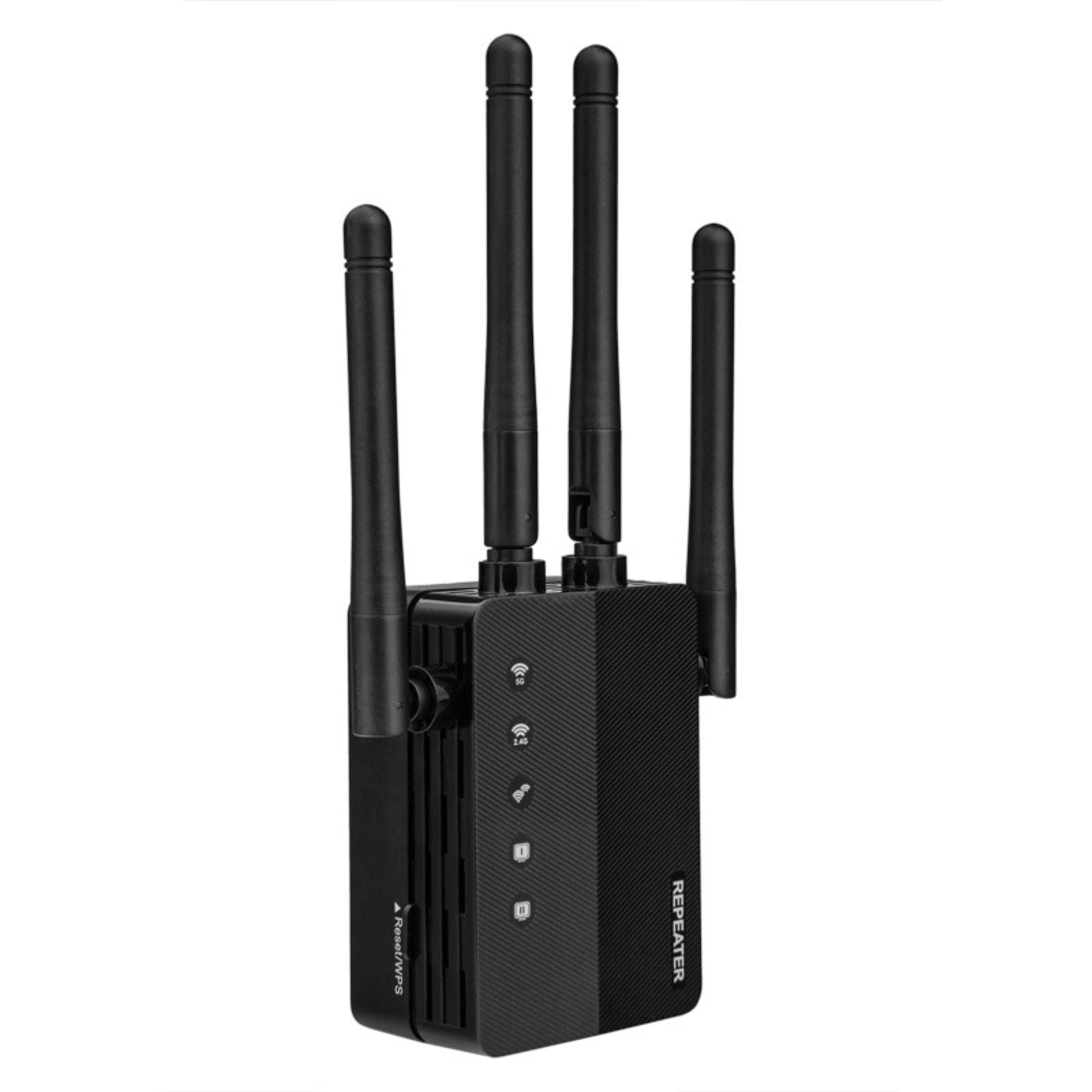 GUYUTING WiFi Repeater 1200Mbps with RJ45 Port Dual Band 4 Antennas ...