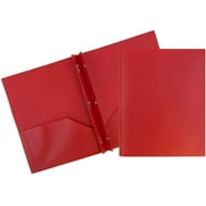 Pen+Gear 3-Prong Paper Folder, Solid Red Color, Letter Size - Walmart.com