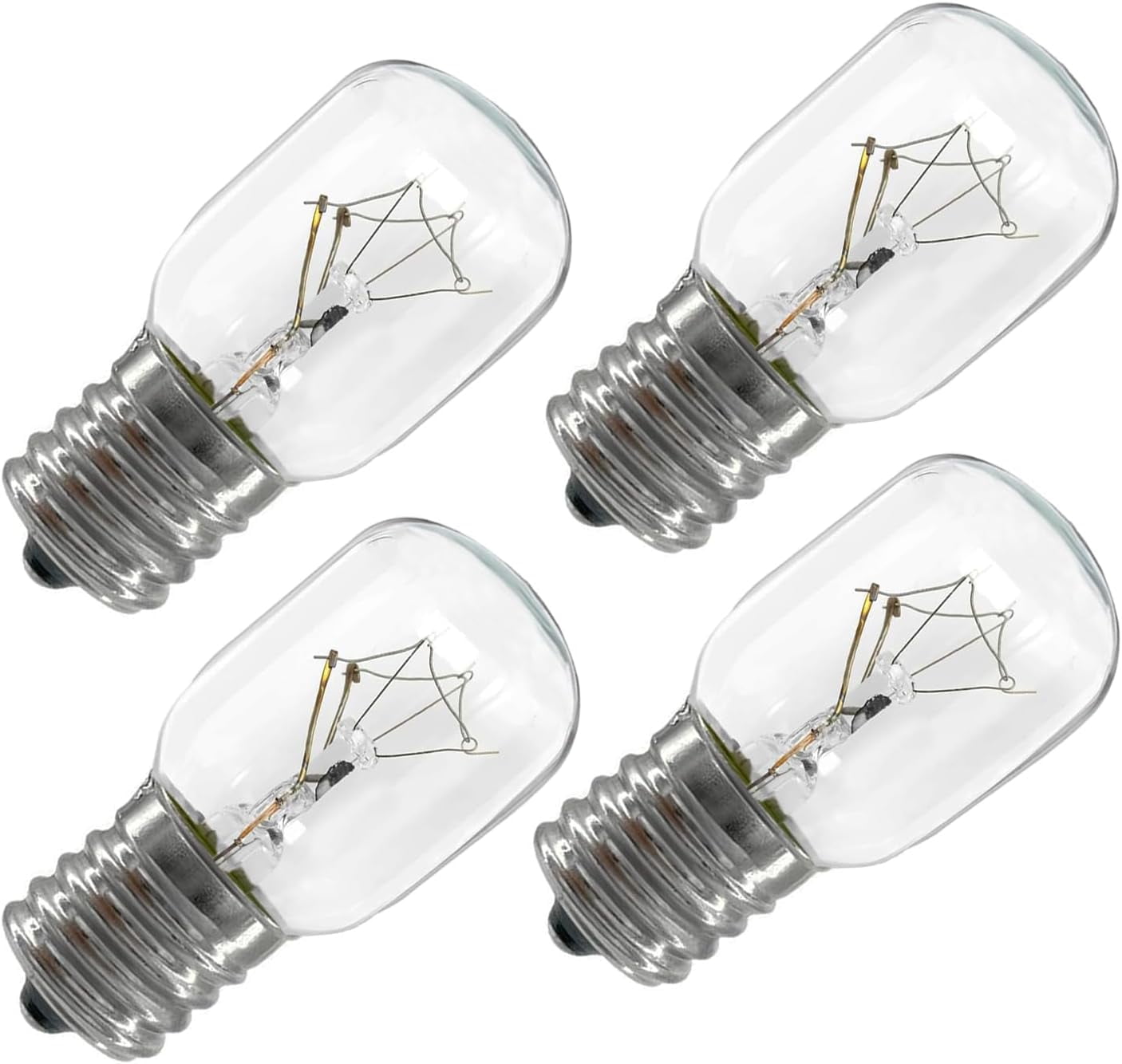 GUZEIR Microwave Light Bulb 40W, Warm White Dimmable Appliance Bulbs ...