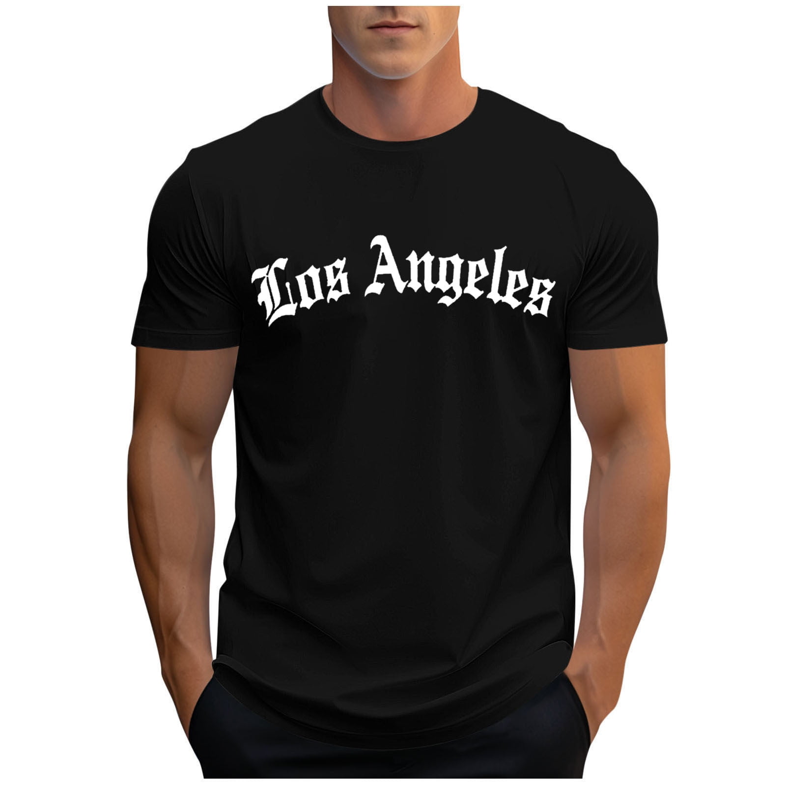 GUZOM Mens Graphic T-Shirt | Soft Slim Fit Casual Tee Short Sleeve ...