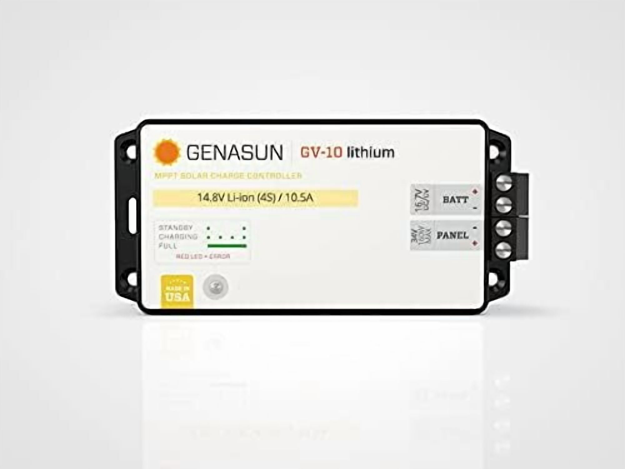 GV-10-Li-16.7V, 10.5 A MPPT Charge Controller for Lithium (4S Li-ion ...