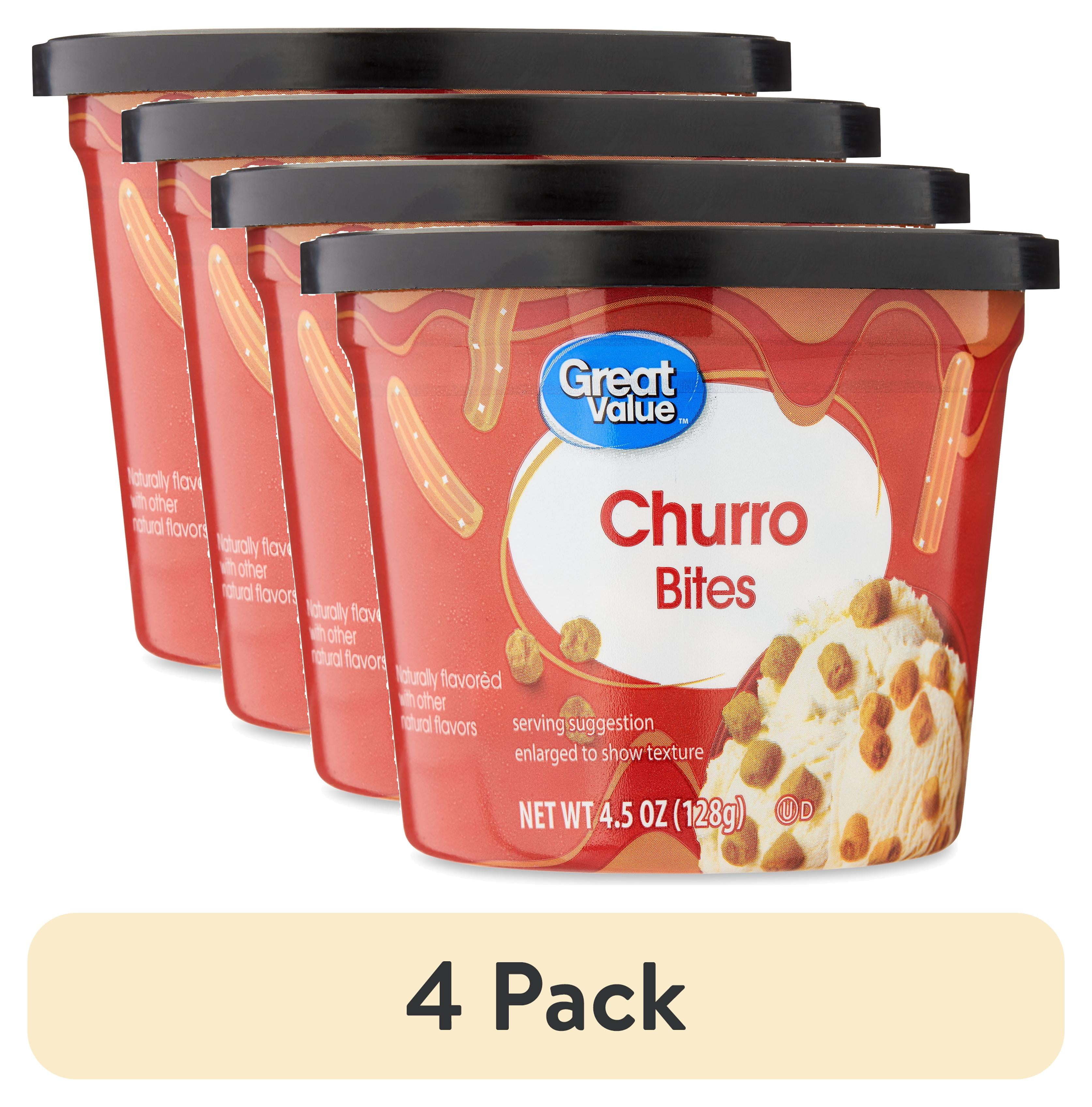 (4 pack) GV Churro Dough Ice Cream Topper 8x4.5 oz - Walmart.com