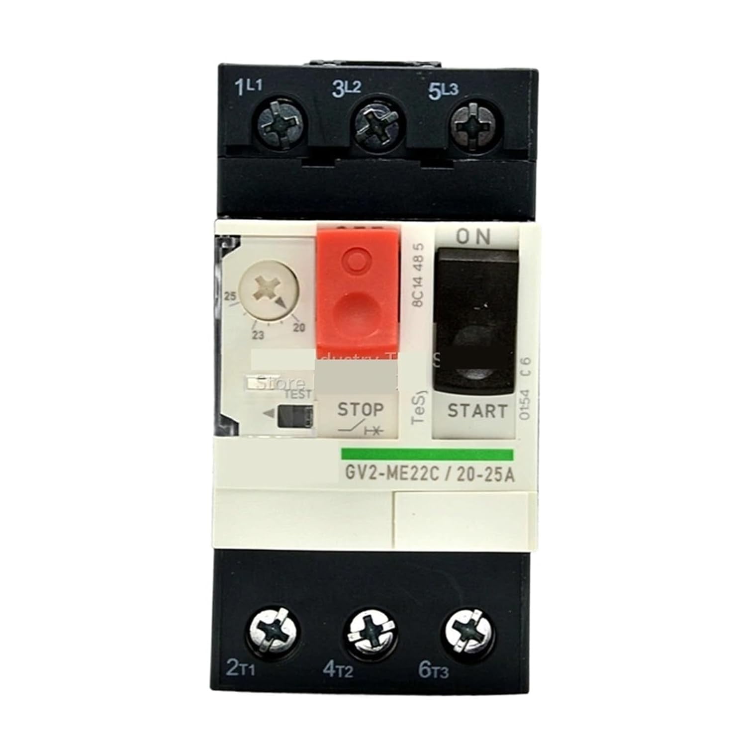 GV2-ME22C Motor Protection Circuit Breaker GV2ME22C 20-25A Button 3P ...