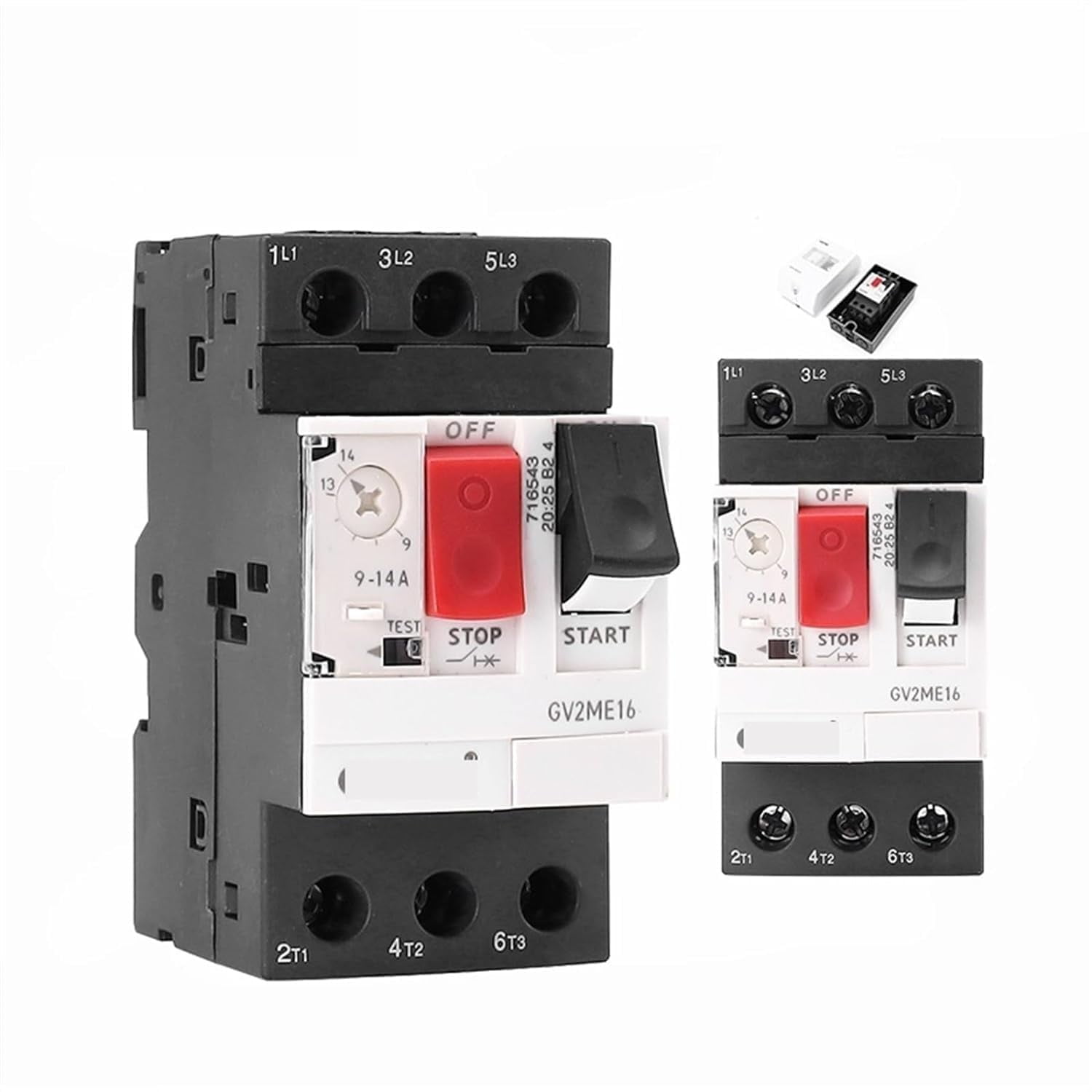 GV2ME Motor Start Protection Switch Thermal Magnetic Type Overload Short Circuit Protection 32A ...