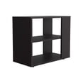 GVCXZBSS Sideboard Table - 4 Legs, 2 Shelves - Modern Storage Cabinet ...
