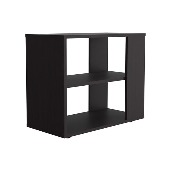 GVCXZBSS Sideboard Table - 4 Legs, 2 Shelves - Modern Storage Cabinet ...