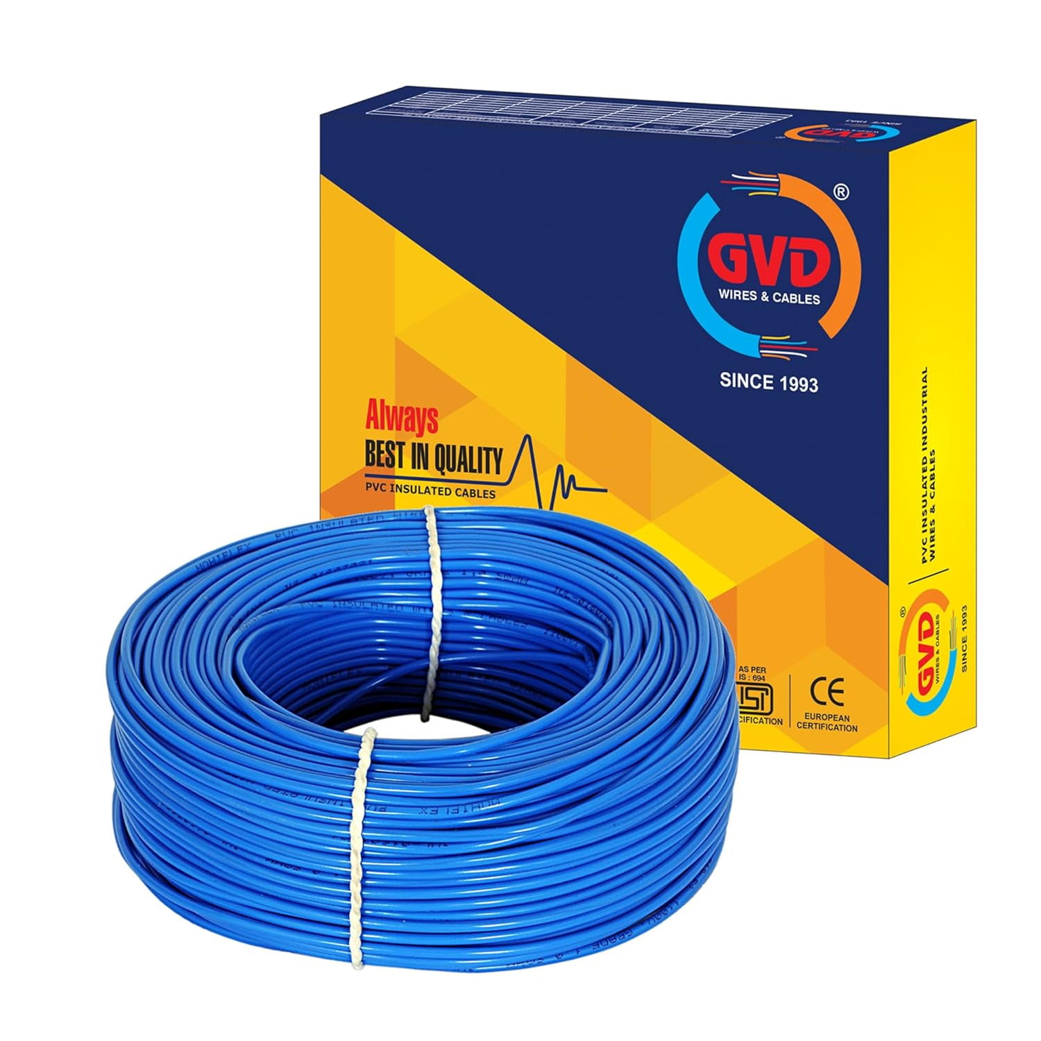 GVD Fr PVC Single Core 25Mm Flexible Copper Wire For Home Domestic ...