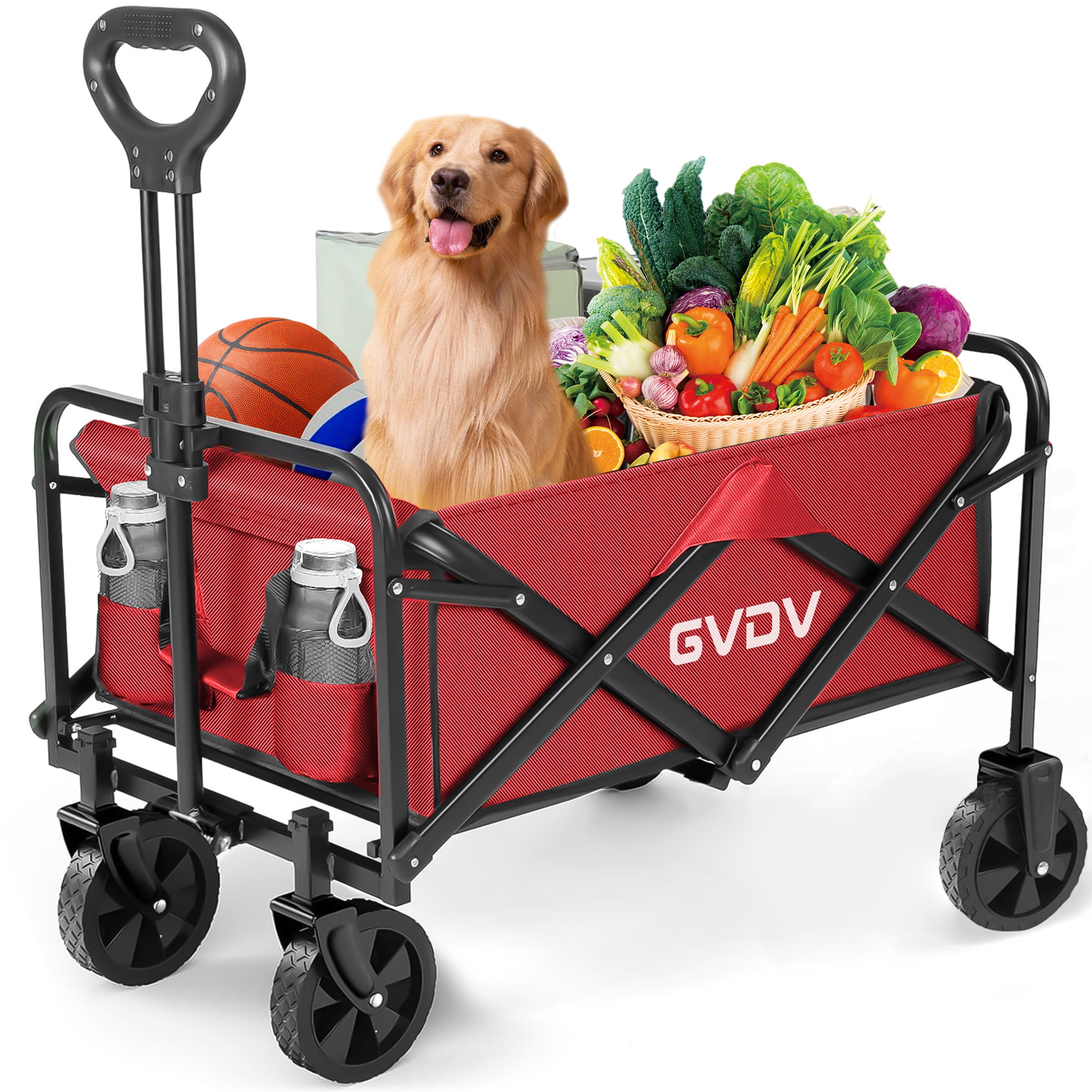 Customer reviews for GVDV Collapsible Wagon Cart, Portable Utility ...