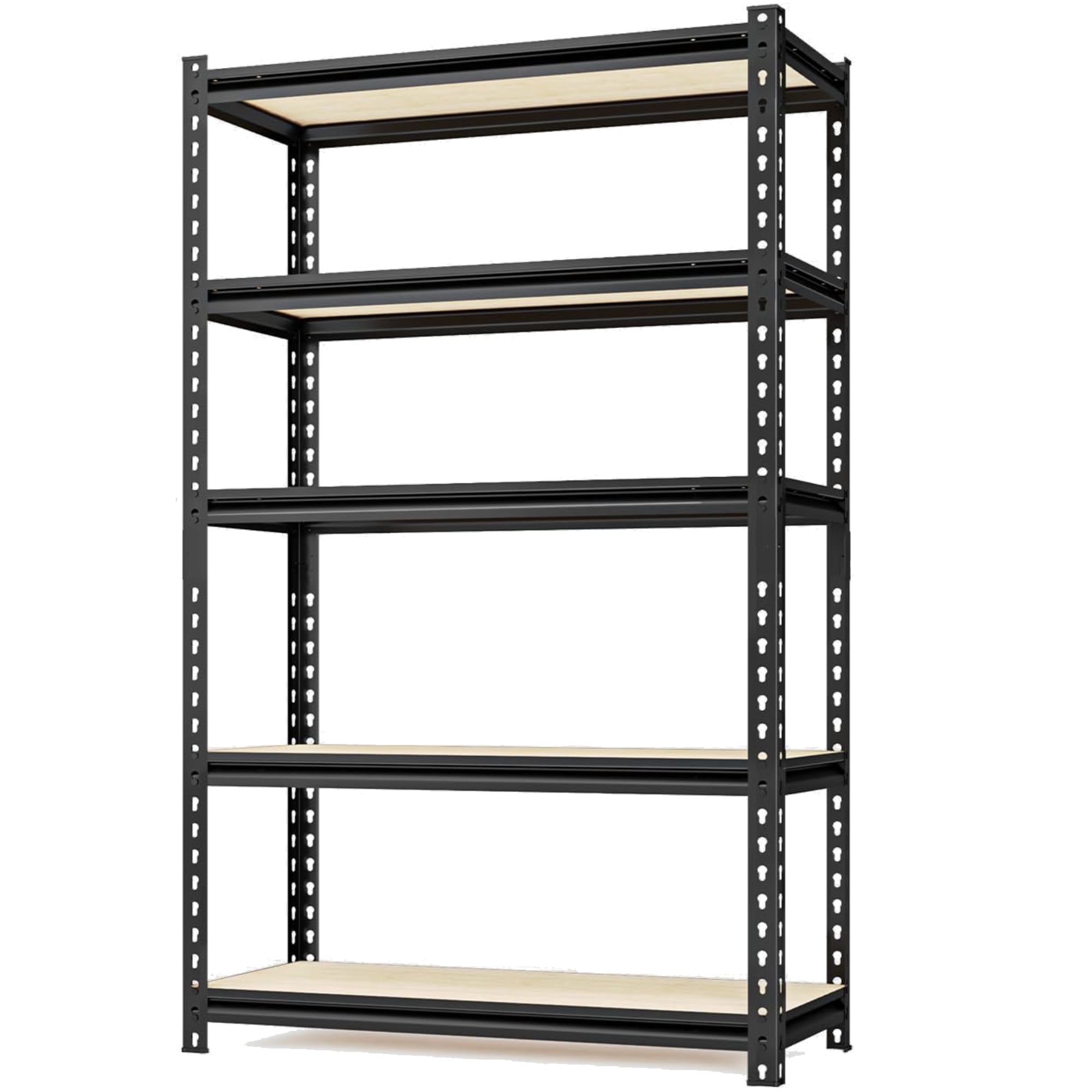 GVDV Garage Storage Shelves, Heavy Duty 5 Tier Adjustable Industrial ...