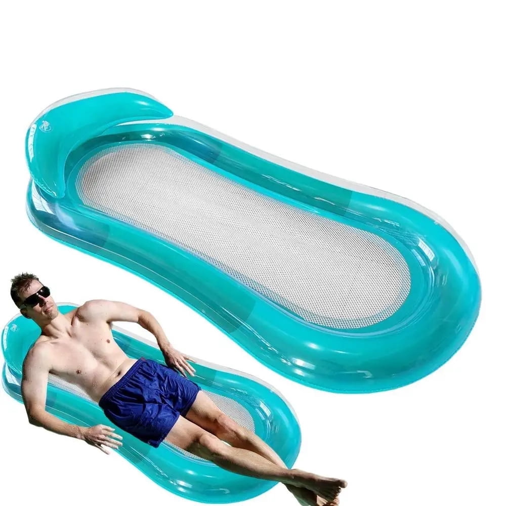 "Durable Inflatable Pool Floats Adult, Pool Lounge (59"" X 29"") for ...