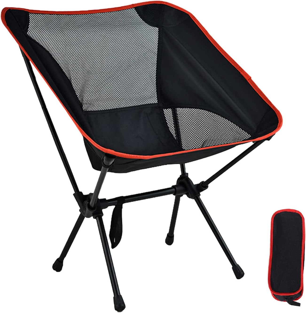 GVDV Foldable & Lightweight Camping Chair for Adults, Portable for ...