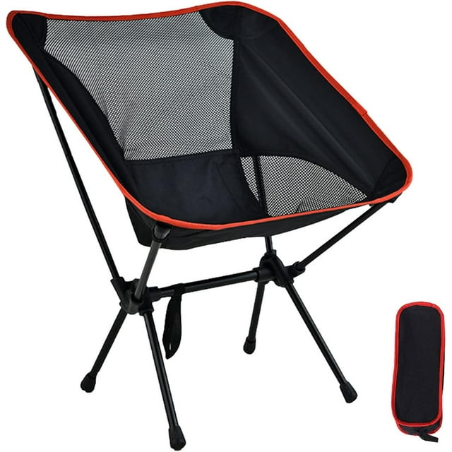 GVDV Foldable & Lightweight Camping Chair for Adults, Portable for ...