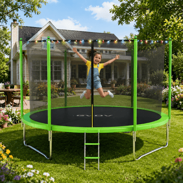 Free Shipping! EUROCO 1500LBS 14FT Trampoline for Adults and Kids ...