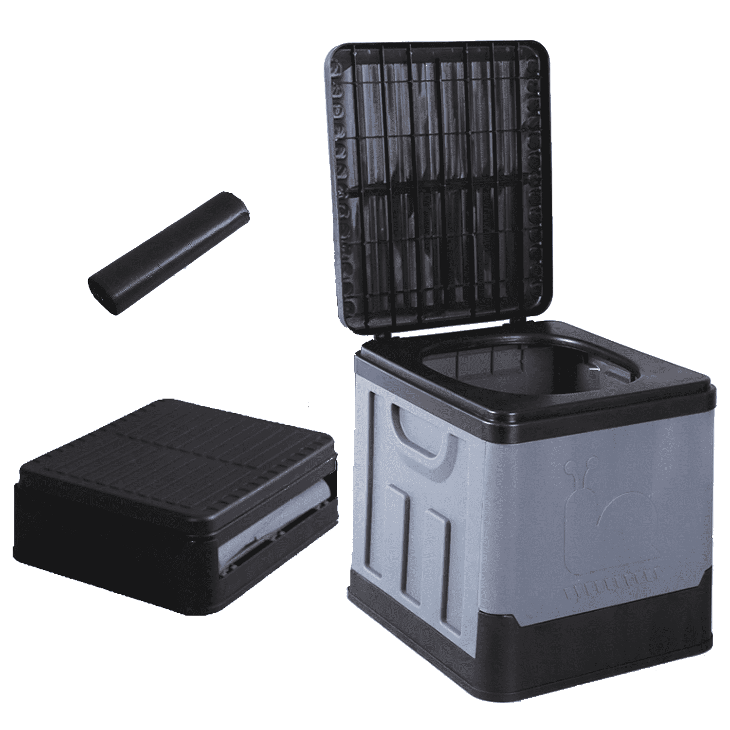 Portable Camping Toilet, Foldable Travel Potty, Outdoor Waterproof Car ...