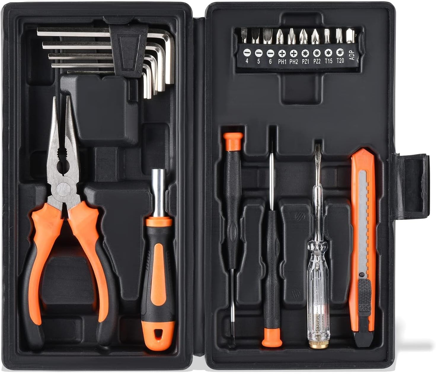 GVDV Tool Set, Tool Kit Perfect for Metal Shed, DIY, Home Maintenance ...