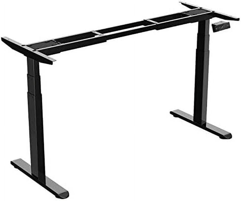 GVJMTKP Dual Motor Electric Standing Desk Height Adjustable Stand Up ...