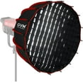 GVM 24"/60cm Soft Boxes Lighting Bowens Mount, Parabolic Softbox Quick ...