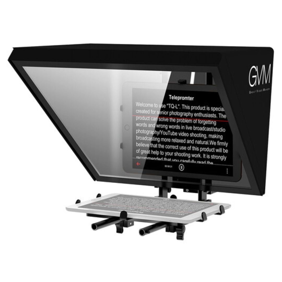 GVM Teleprompter for Tablets and Smartphones with IPad Bracket ...