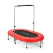 Costway 36'' Indoor Kiddie Fitness Trampoline with LED, Bluetooth ...