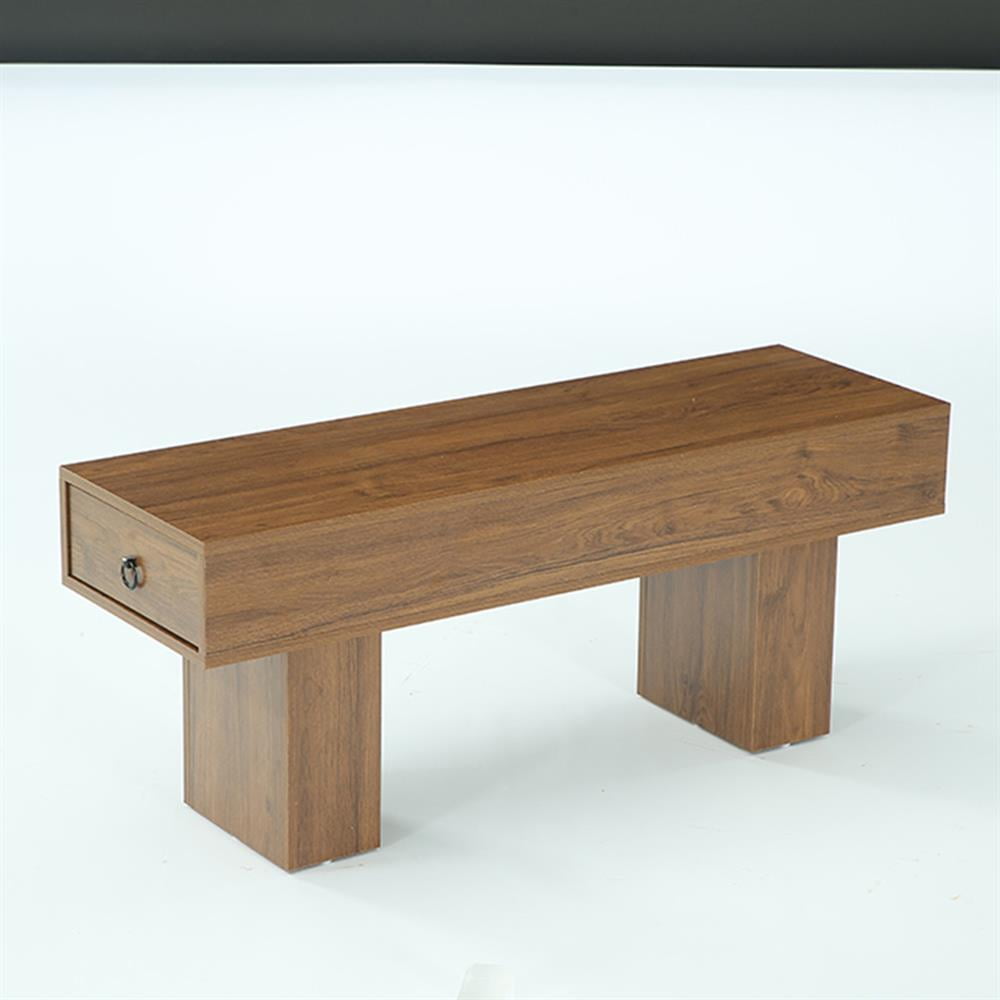 GVN 43" Entryway Bench, Farmhouse Wooden Shoe-changing Bench With ...