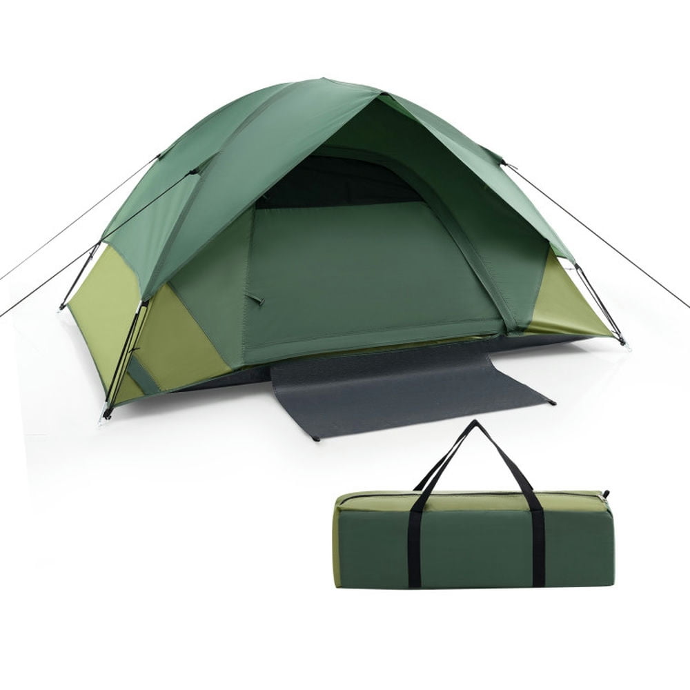 GVN Camping Tent, Tent,2-person Camping Tent w/ Removable Rain Fly and ...