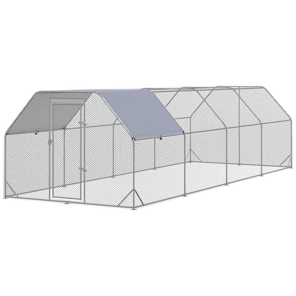 GVN Chicken Coop, Pet Hutch, Hen House,Large Chicken Coop Metal Chicken ...