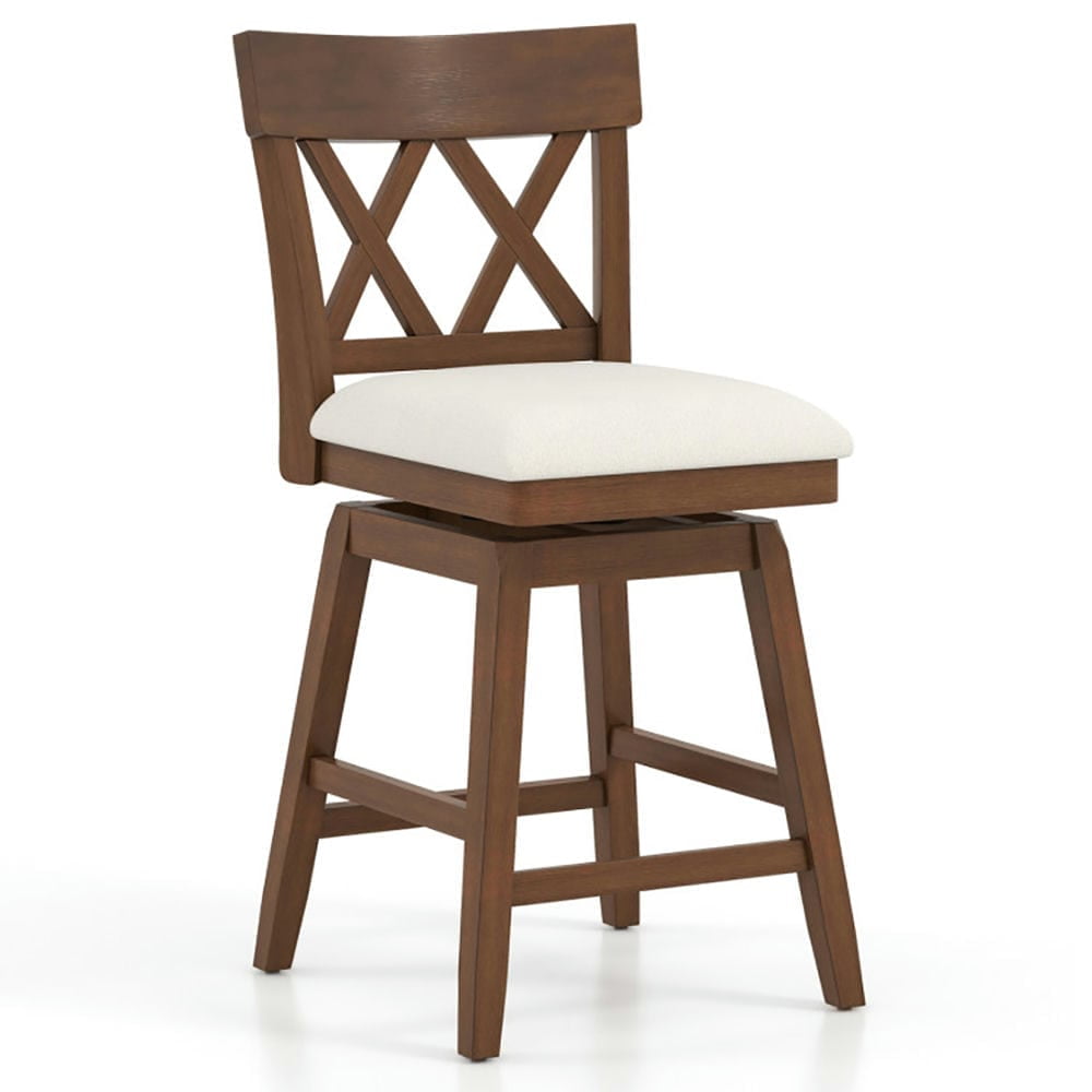 GVN Counter Bar Stools, Barstools,26 Inch Bar Stool with Contoured ...
