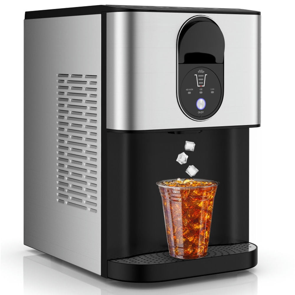 GVN Countertop Ice Maker, Portable Ice Machine,Self Dispensing Nugget ...