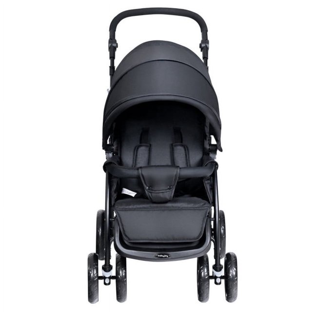 GVN Foldable Lightweight Front Back Seats Double Baby Stroller-Black ...