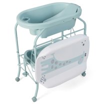 Babyomi Foldable Baby Changing Station, Portable, Adjustable Height ...