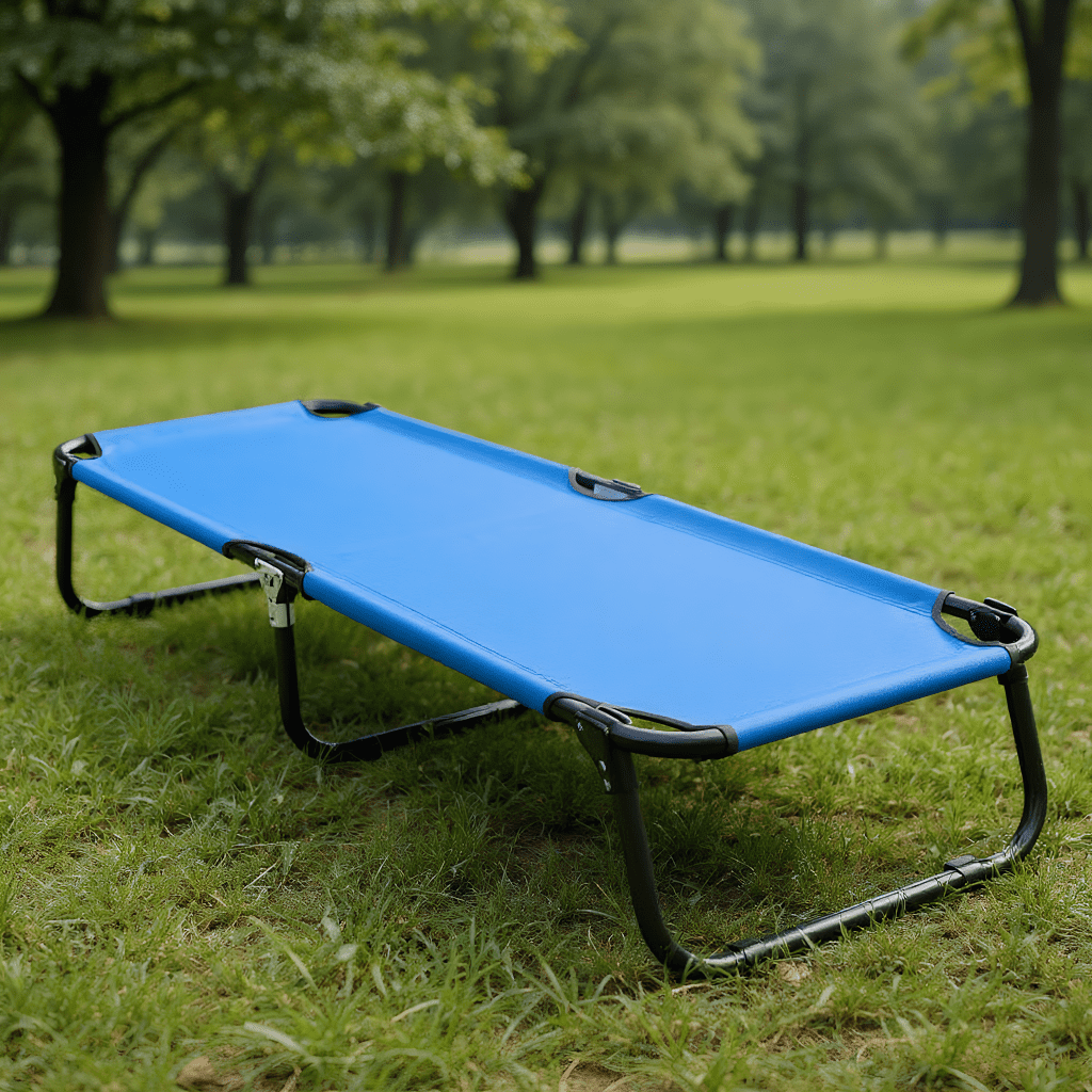GVN Folding Camping Bed Outdoor Portable Military Cot Sleeping Hiking ...