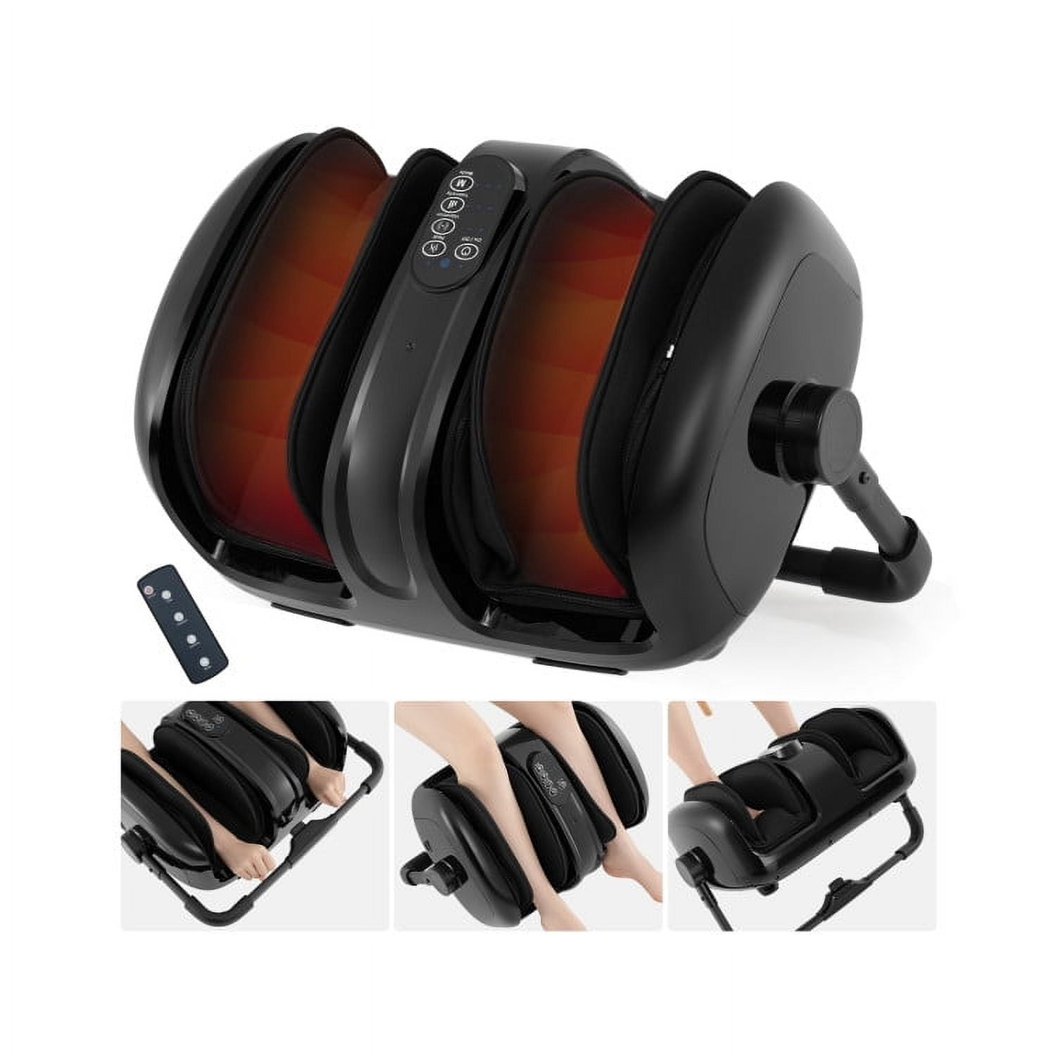 GVN Foot Massagers,Foot Relaxation,Foot and Calf Massager with Heat for ...