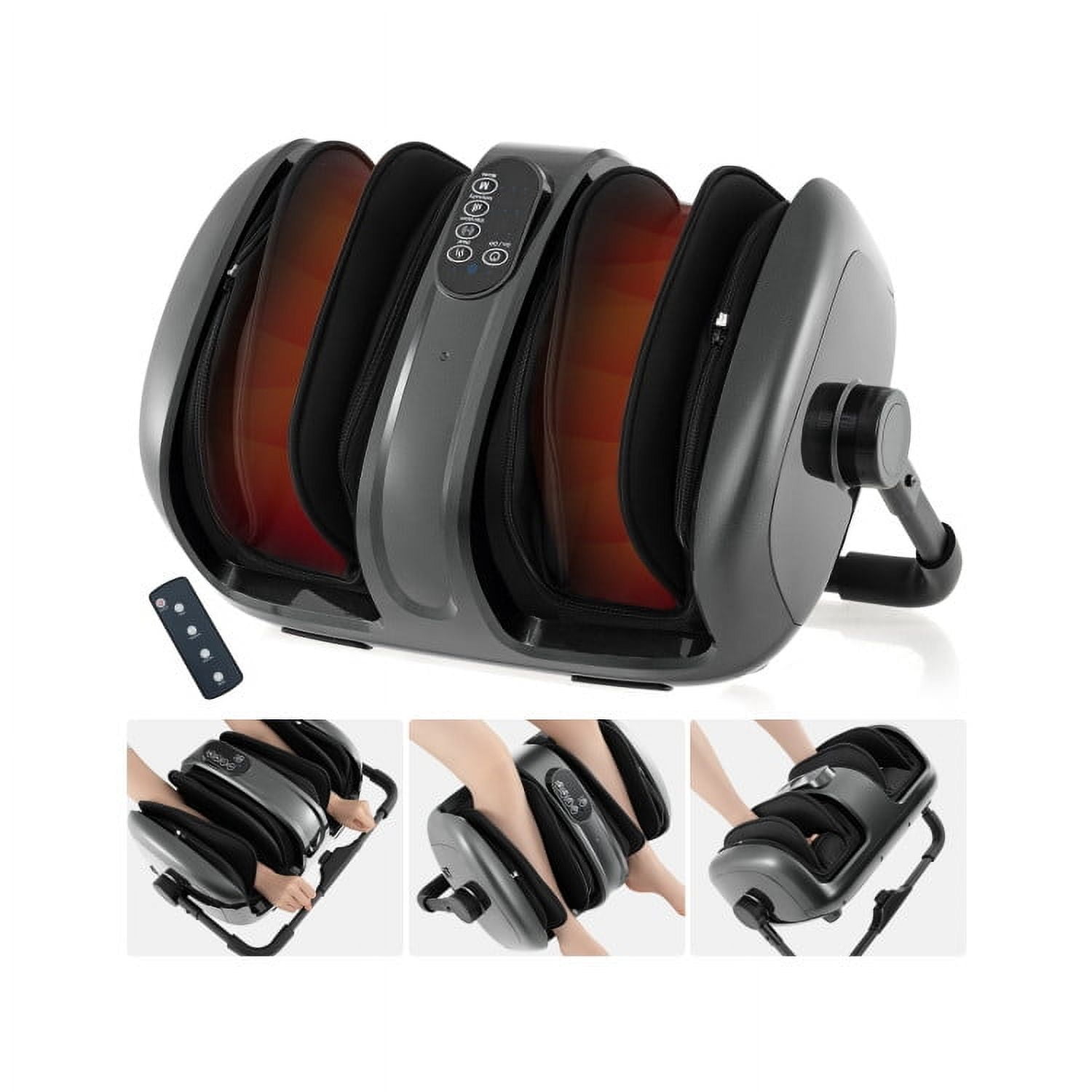 GVN Foot Massagers,Foot Relaxation,Foot and Calf Massager with Heat for ...