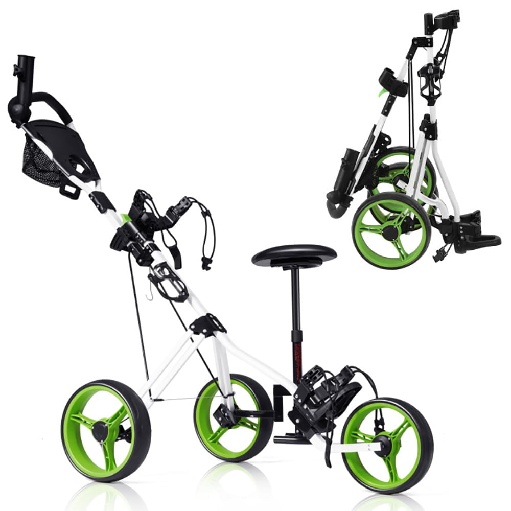 GVN Golf Push Carts, Golf Carts,Golf Pull Cart for Golf Clubs,Foldable ...