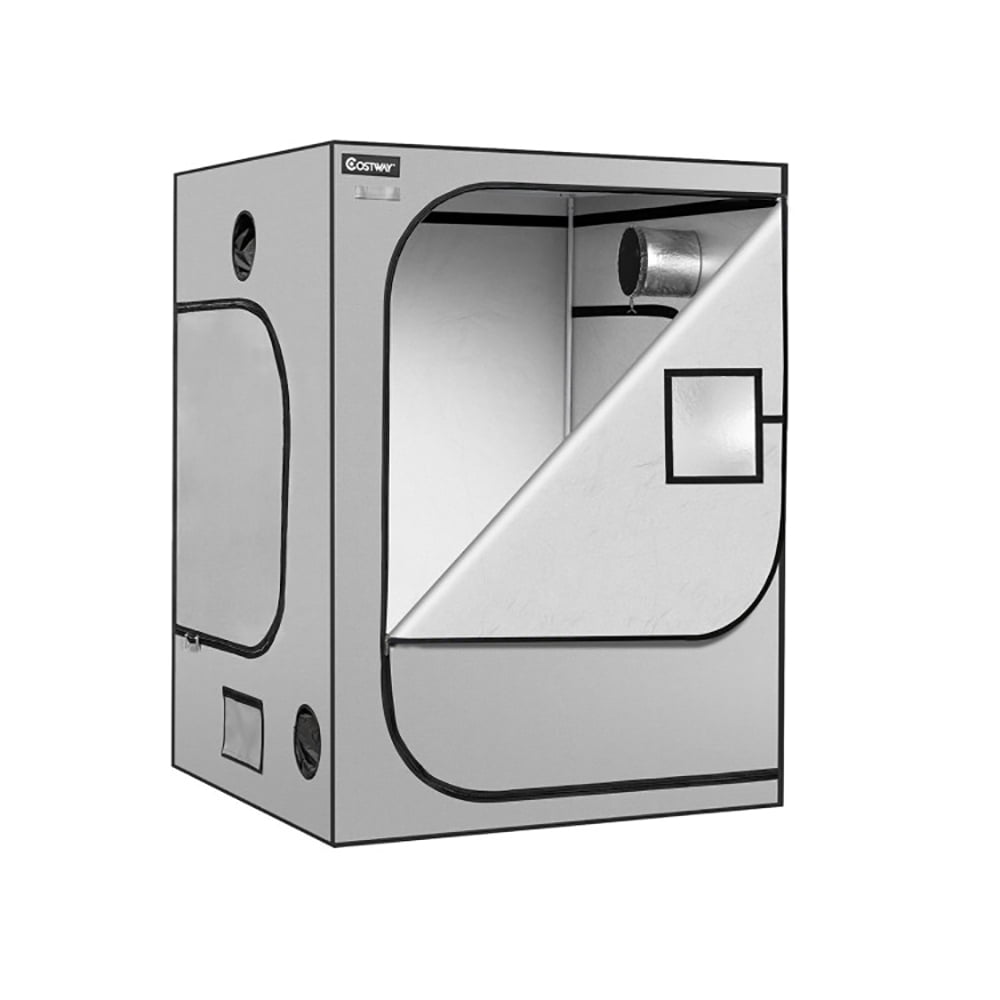 GVN Grow Tent, Growing Tent,60 x 60 x 80 Inch Grow Tent High Reflective ...