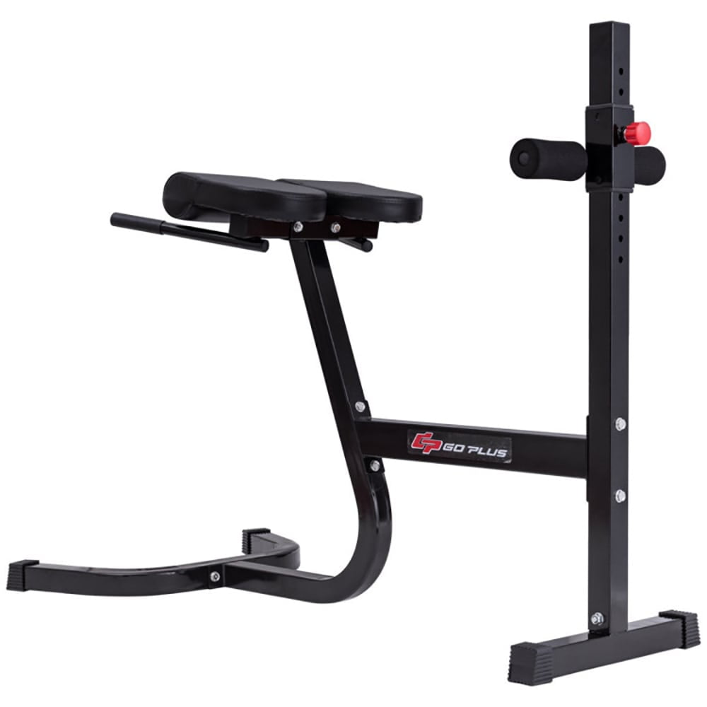 GVN Hyperextension Back Abdominal Exercise Roman Chair Bench - Walmart.com