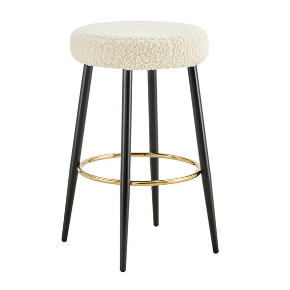GVN Kitchen Chair, Dinner Chairs,Counter Height Bar Stools Set Of 2, Pu ...