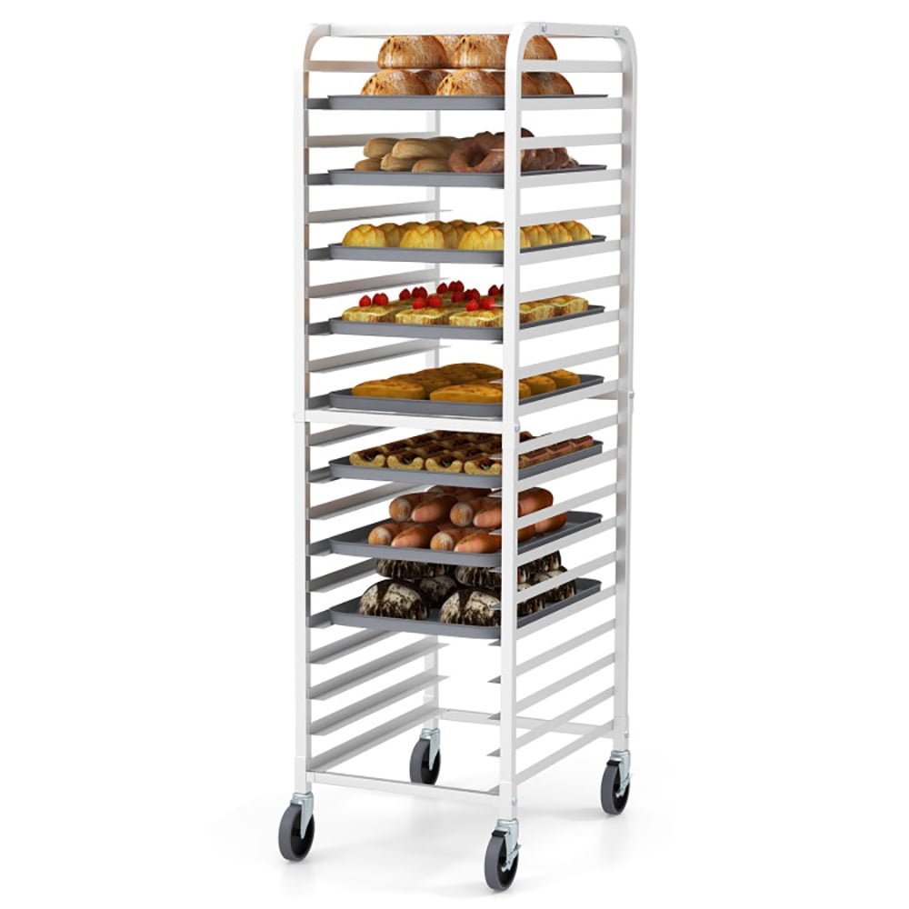 GVN Kitchen Rack Storage Shelving Organizer,26 x 20 x 70 Inch 20 Sheet ...