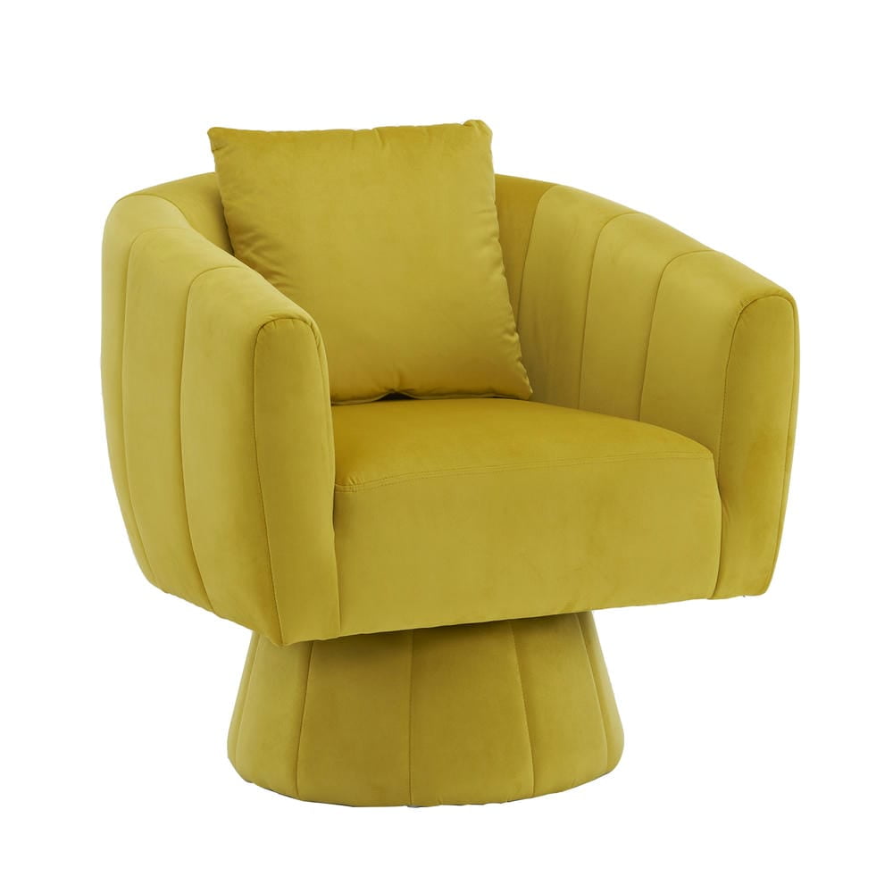 GVN Large Lazy Arm Chair, Lounge Sofa Chair,360° Swivel Accent Chair ...