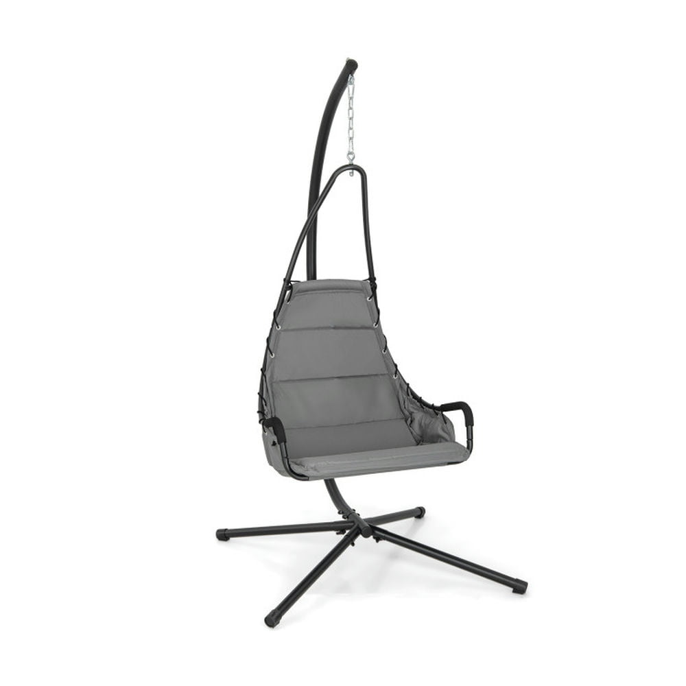 GVN Porch Swing with Stand,Outdoor Relaxation Swings,Hanging Chair with ...
