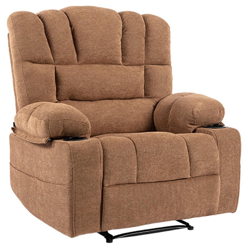 GVN Reclining Sofa Chair with Heating Vibration, Massage Home Reclining ...